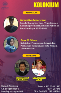 Dua Mahasiswa Sejarah UGM Lakukan Kolokium dan Hadirkan Heri Priyatmoko ...